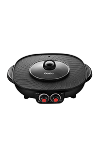 GH-MI3 2 In 1 Hotpot And Grill, 2 In 1 Electric Grill